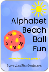 Learning the Alphabet and Beach Ball Fun, a Great Game for Prek