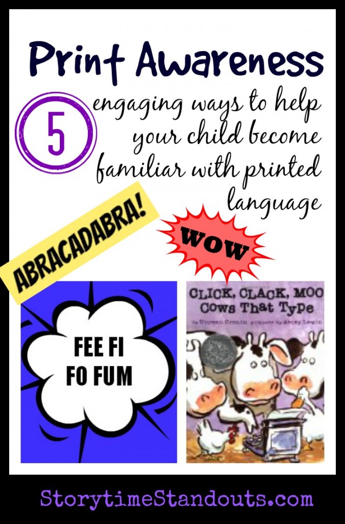 Print Awareness 5 Ways To Help Your Child With Printed Language