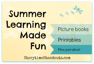 Summer, Camping, Beach Theme Picture Books and Printables for Kids