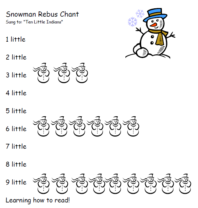 Take a Look at Using Rebus Chants With New Readers