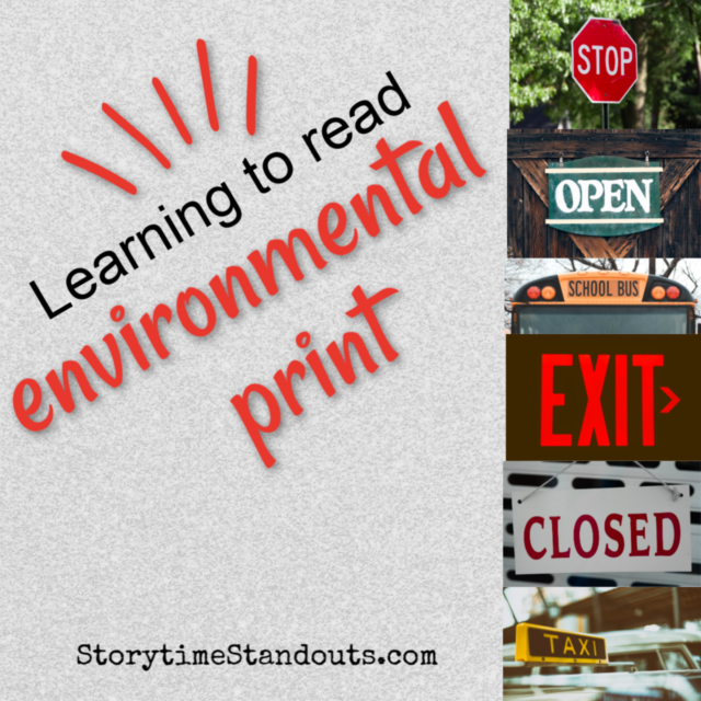 Environmental Print - Great for Beginning Readers