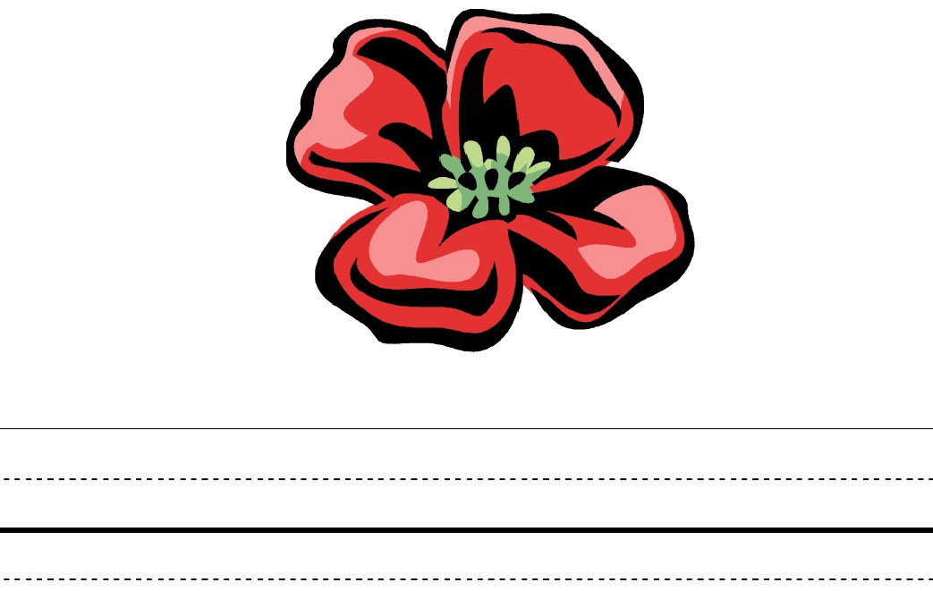 Remembrance Day for Young Children - A Poppy Is to Remember