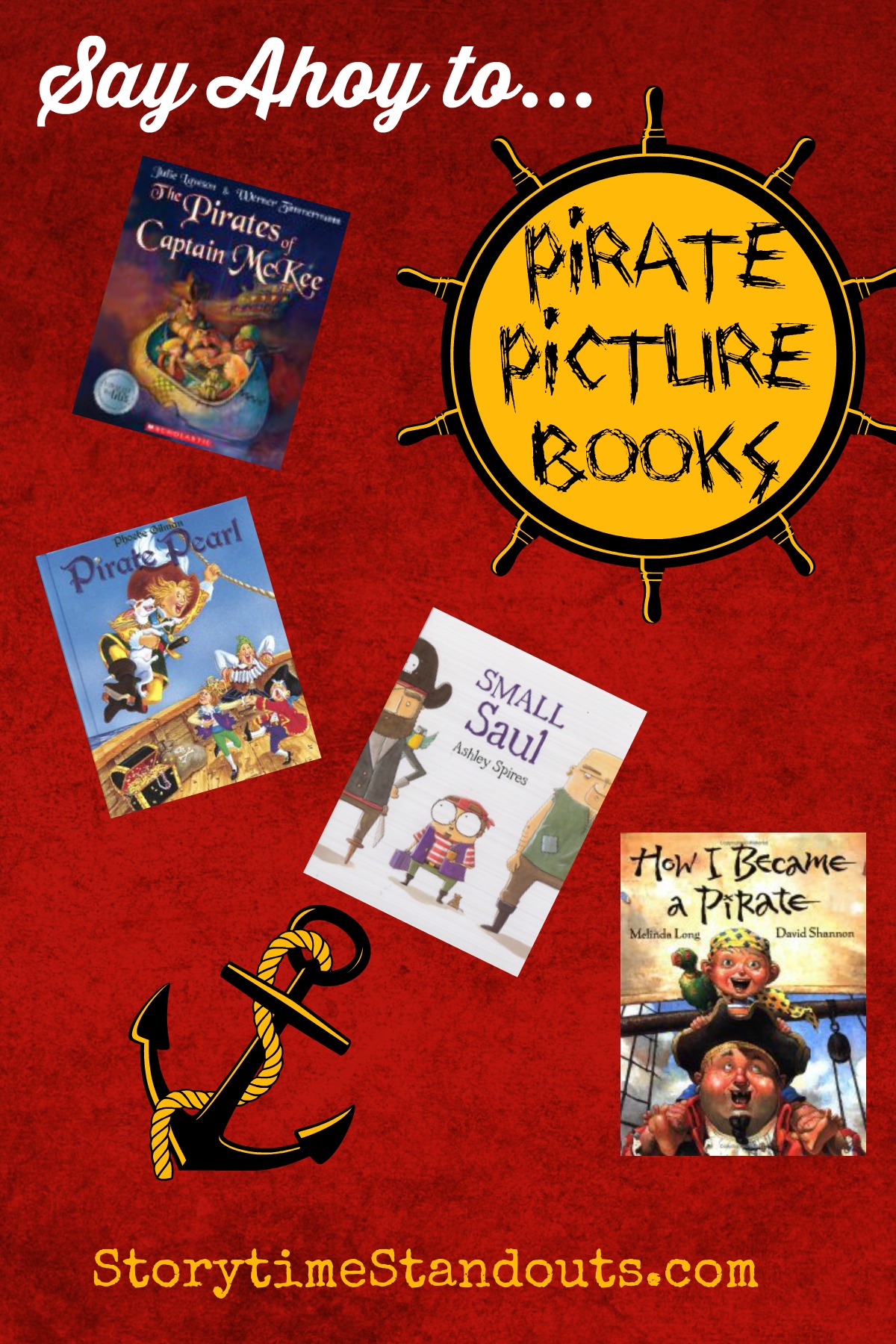 Ahoy Me Hearties - Come Discover Pirate Picture Books!