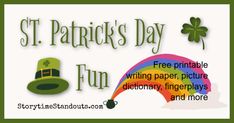 St. Patrick's Day Children's Books, Learning Games and Printables