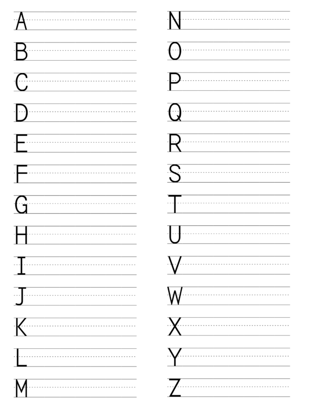15 Awesome Printable Alphabets Plus Games for Teaching Letters